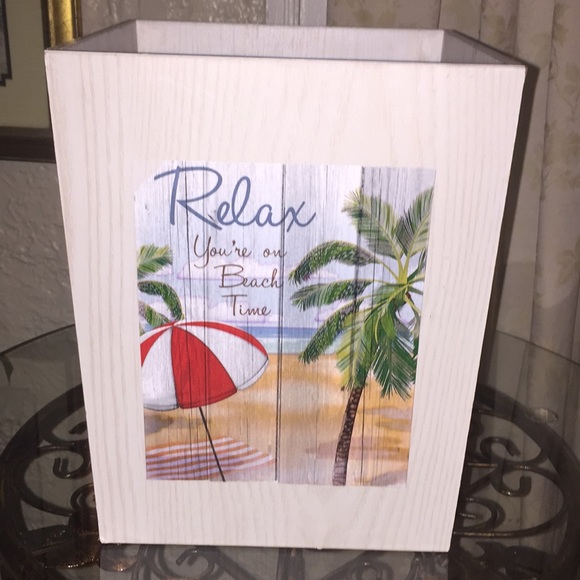 Storage & Organization | Relax Youre On Beach Time Storage Bin | Poshmark